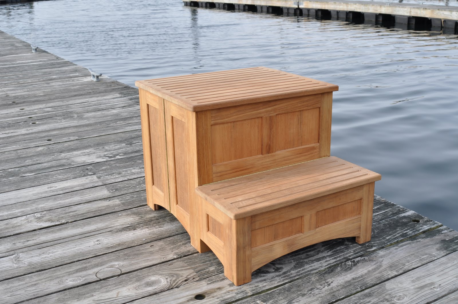 Teak Wood Boat Steps at Michelle Mowery blog